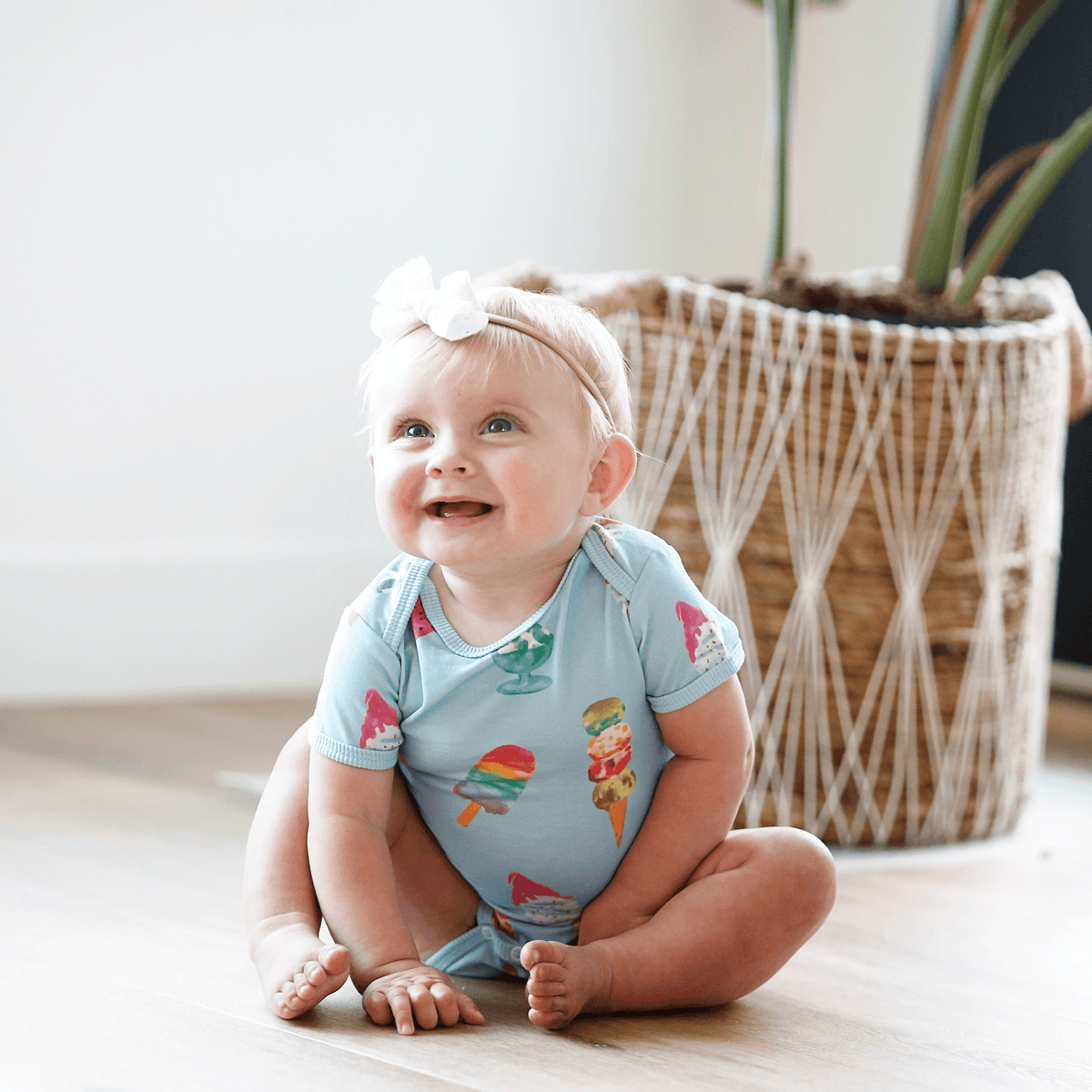 Wren baby body | Sundaes – anise & ava